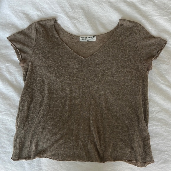 Project Social T | Tops | Project Social T The Original Textured V ...